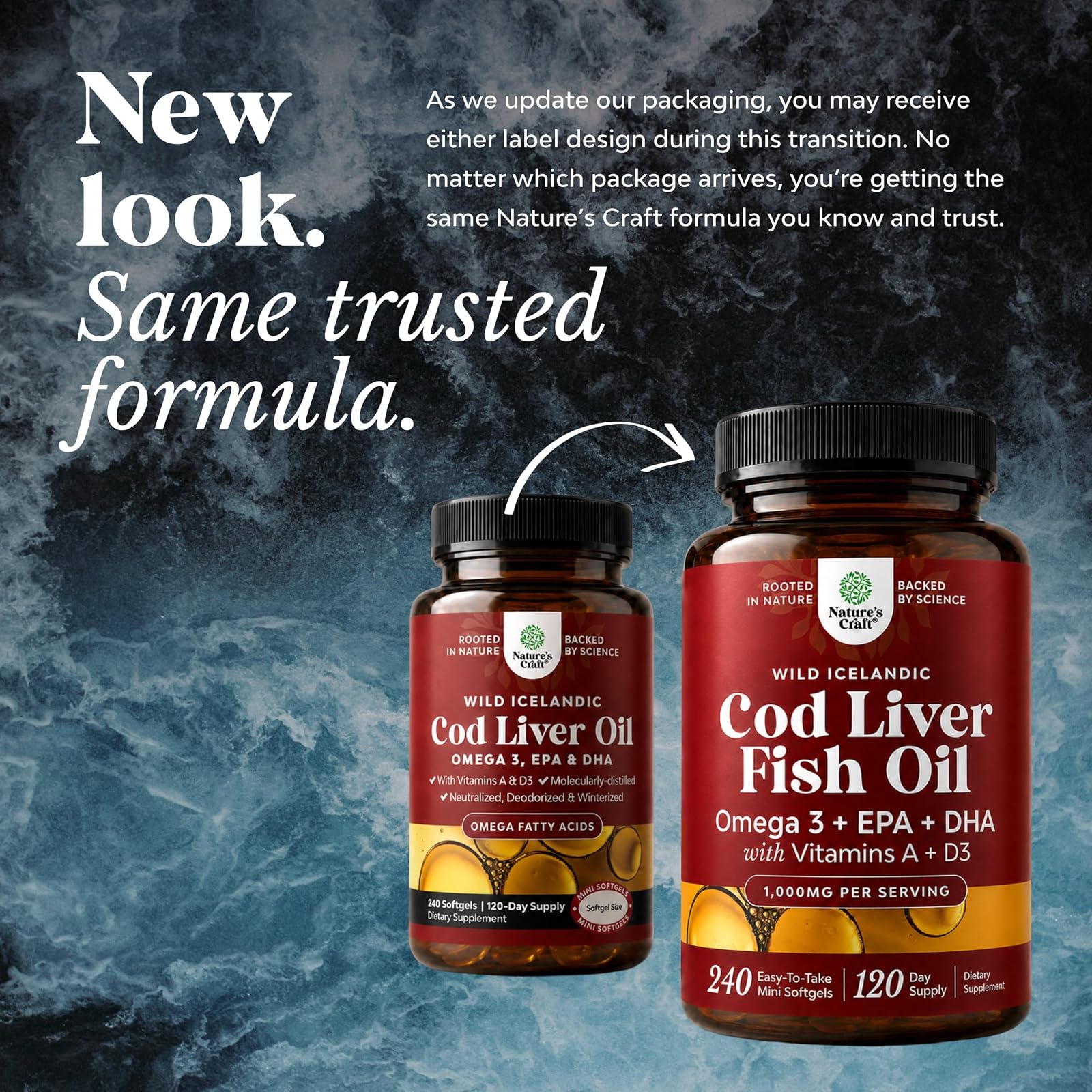 omega-3 rich cod liver oil
