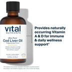 Omega-3 rich cod liver oil