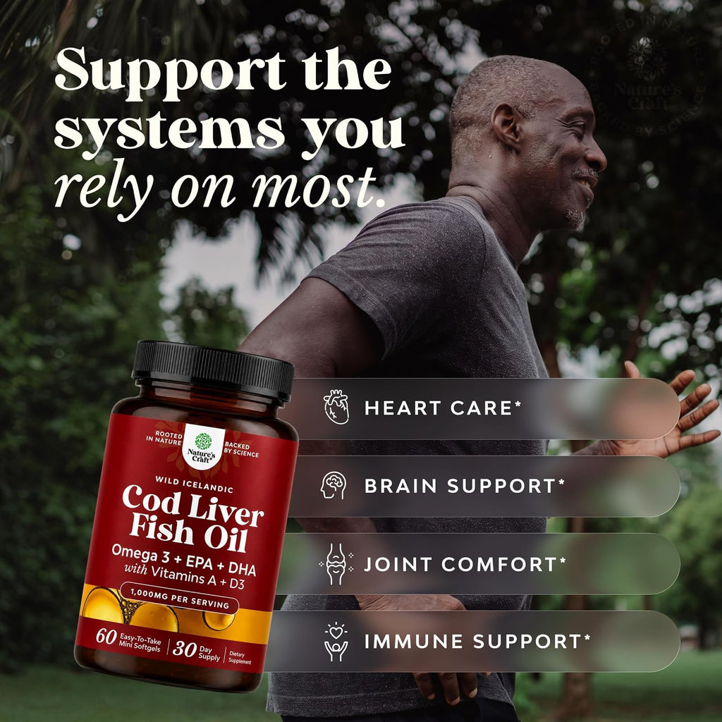 omega-3 rich cod liver oil