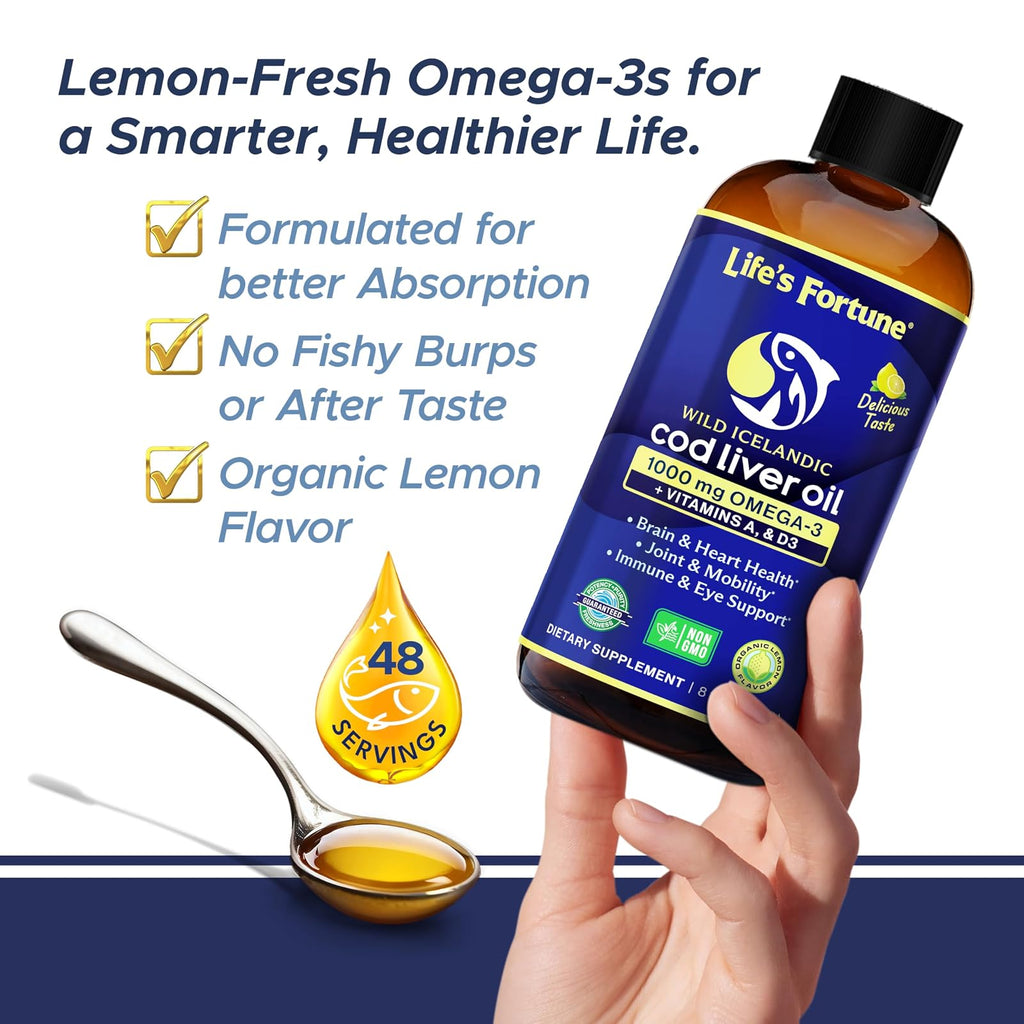 omega-3 rich cod liver oil