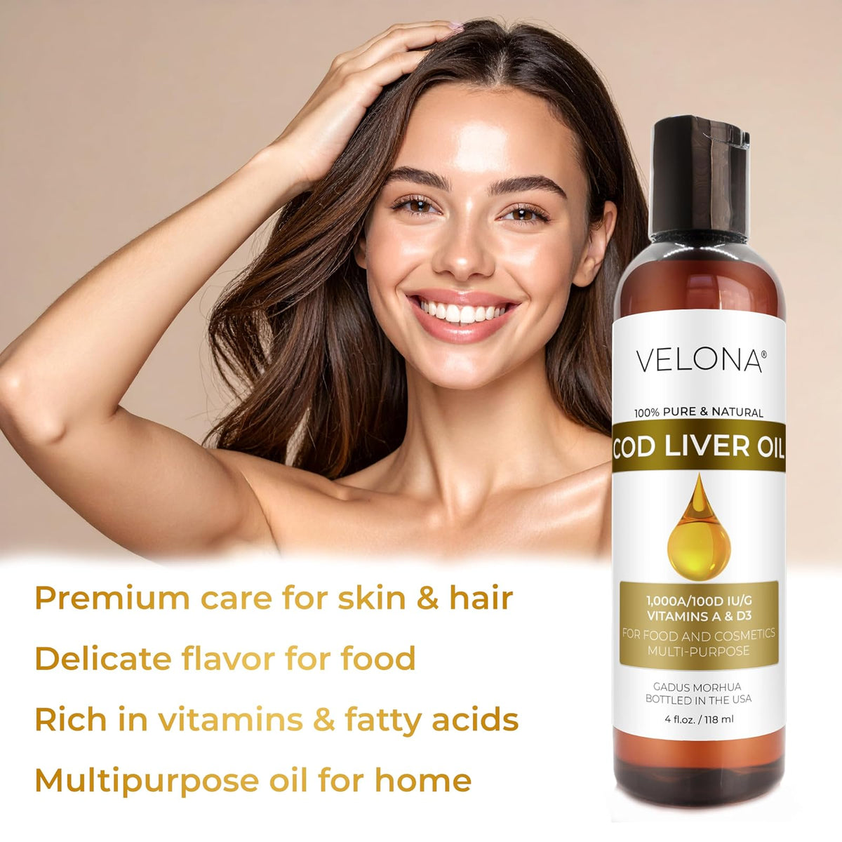 omega-3 rich cod liver oil