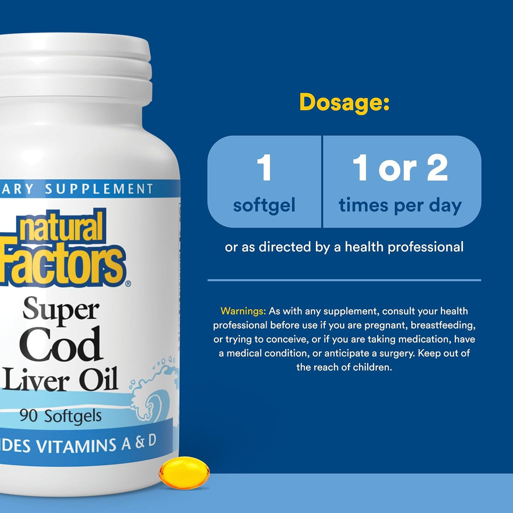 Omega-3 rich fish oil supplement