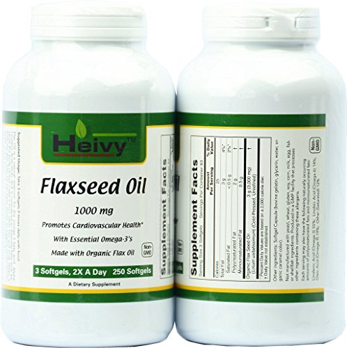 omega-3 rich flax seed oil