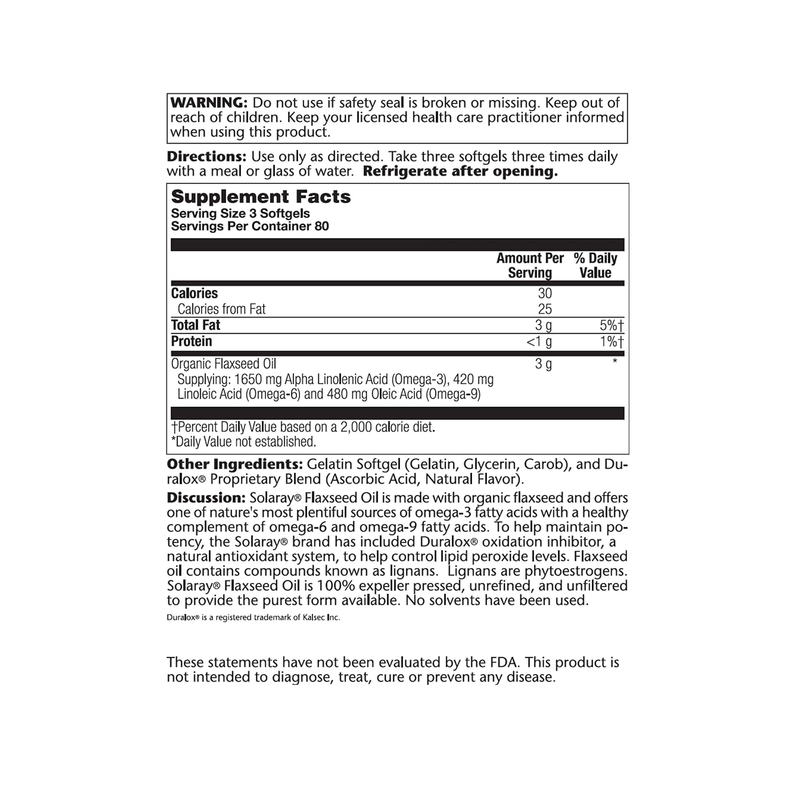 omega-3 rich flaxseed oil capsules