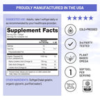 omega-3 rich flaxseed oil supplement