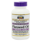 omega-3 rich flaxseed oil supplement