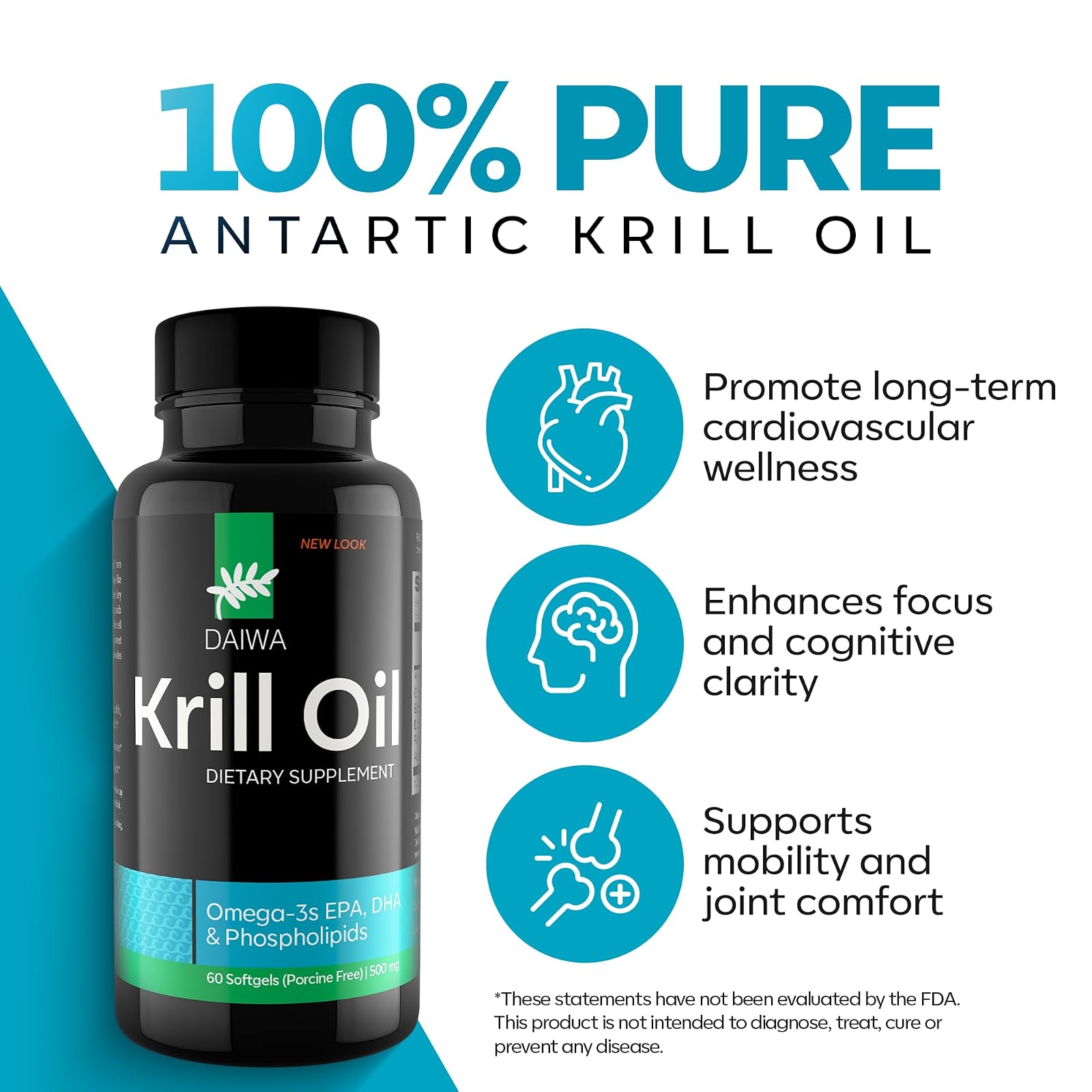 omega-3 rich krill oil capsules
