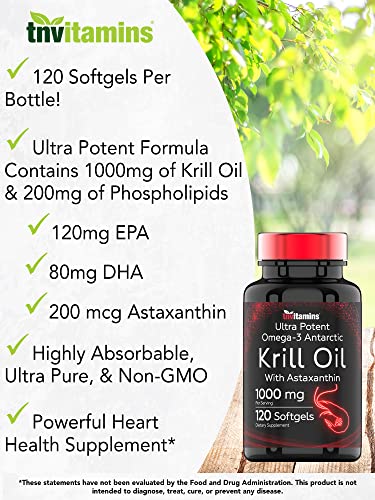 omega-3 rich krill oil capsules