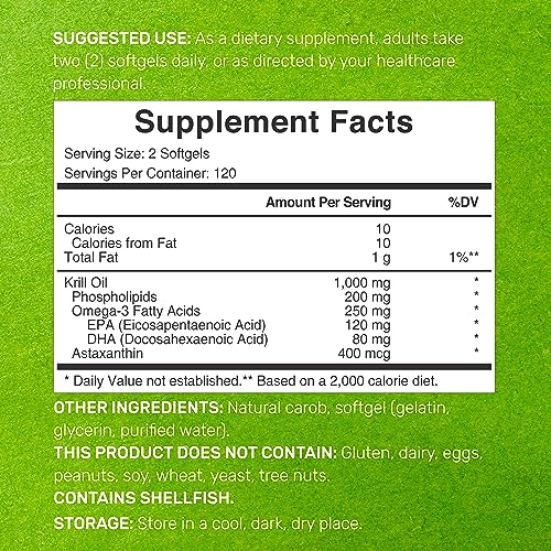 omega-3 rich krill oil capsules