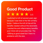 omega-3 rich krill oil capsules