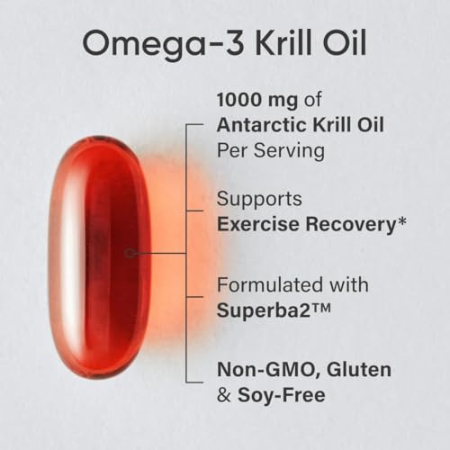 omega-3 rich krill oil capsules
