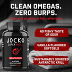 omega-3 rich krill oil capsules