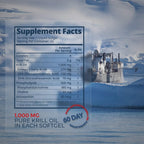 omega-3 rich krill oil capsules