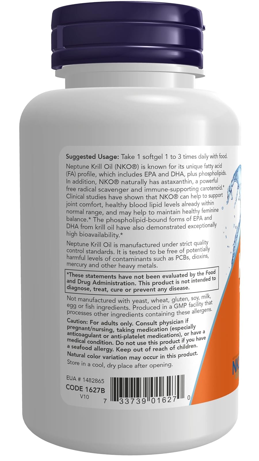 omega-3 rich krill oil capsules