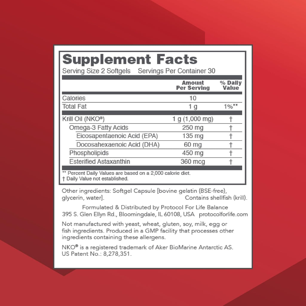 omega-3 rich krill oil softgels
