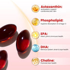 Omega-3 rich krill oil supplement