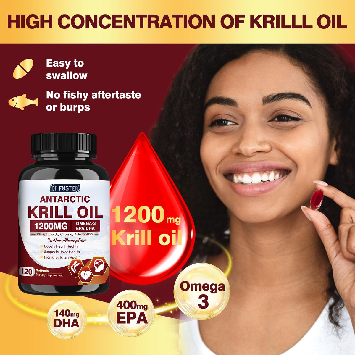omega-3 rich krill oil supplement