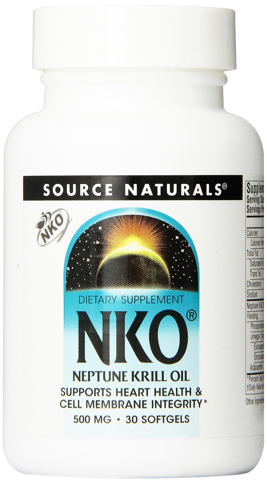 Omega-3 rich krill oil supplement