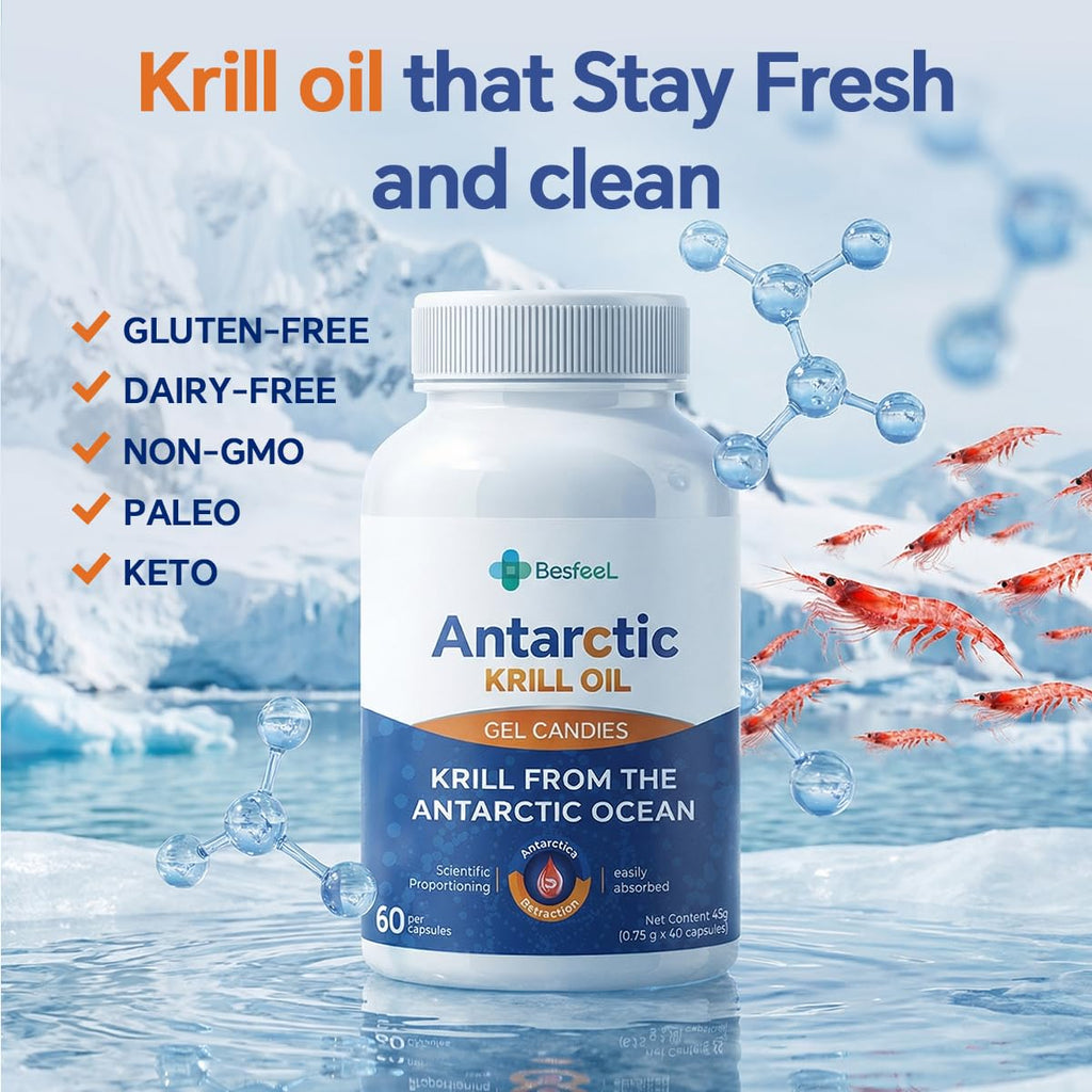 Omega-3 rich krill oil