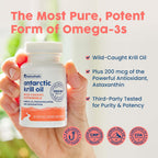 Omega-3 rich krill oil