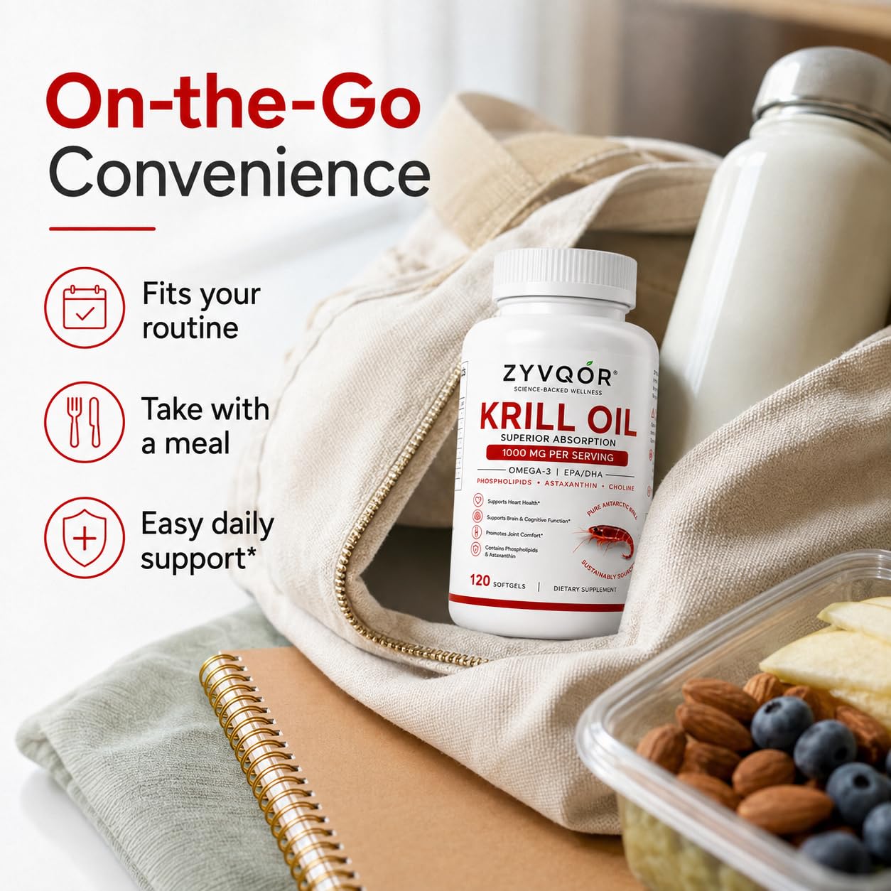 omega-3 rich krill oil