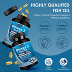 Omega-3 softgels for daily wellness