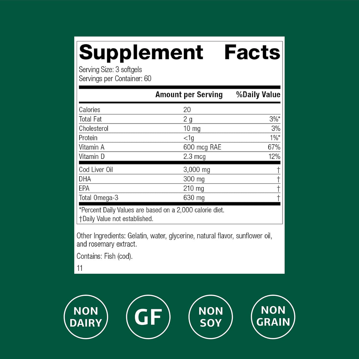 omega 3 softgels for health