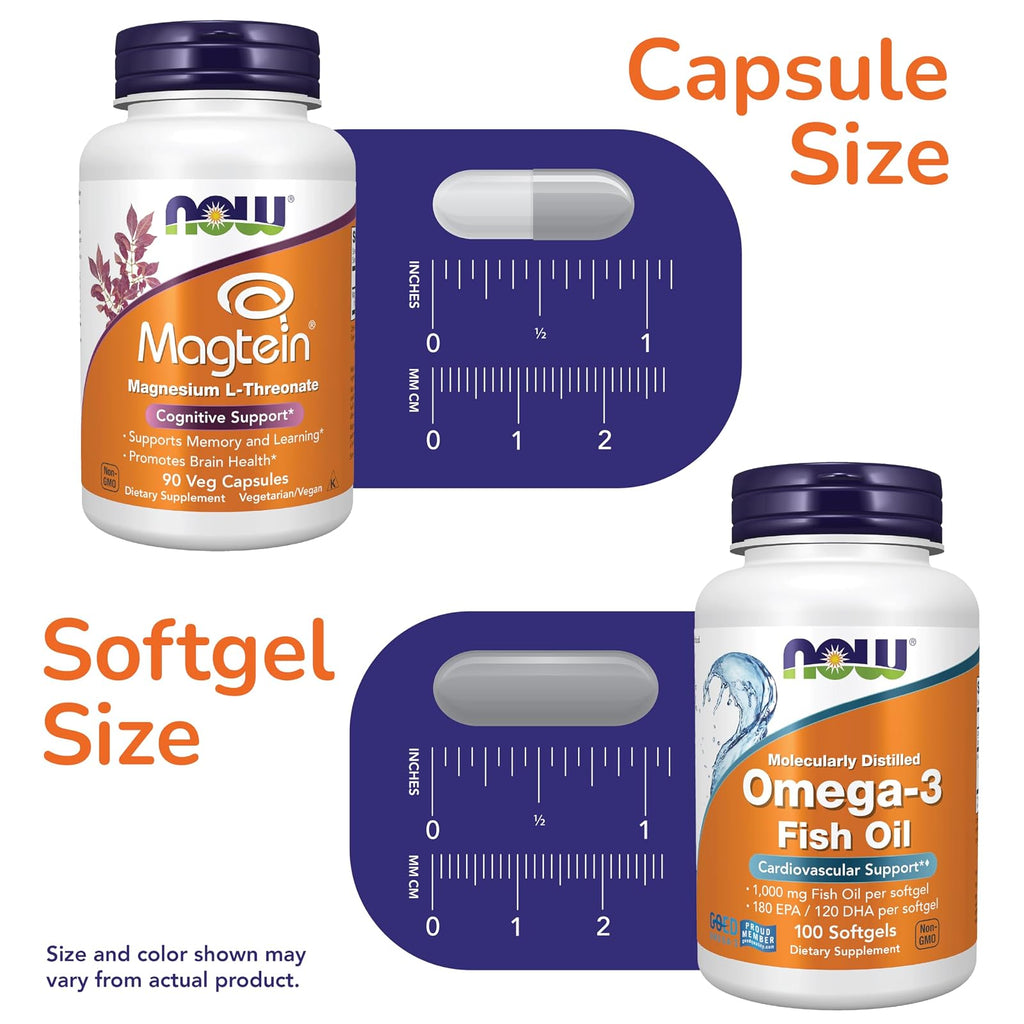 Omega-3 softgels for heart support