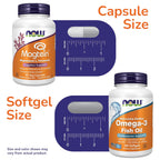 Omega-3 softgels for heart support