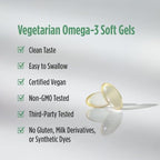omega-3 source from algae softgels