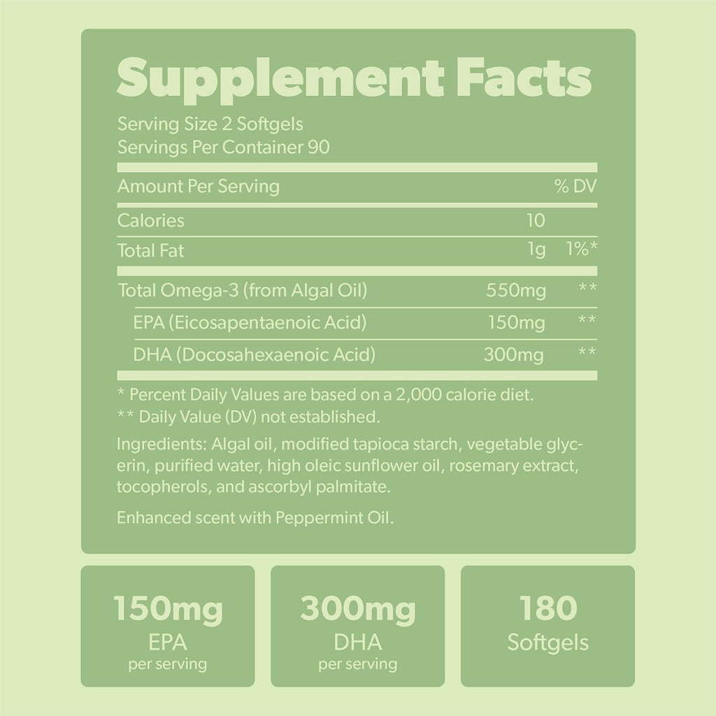Omega 3 supplement for daily wellness
