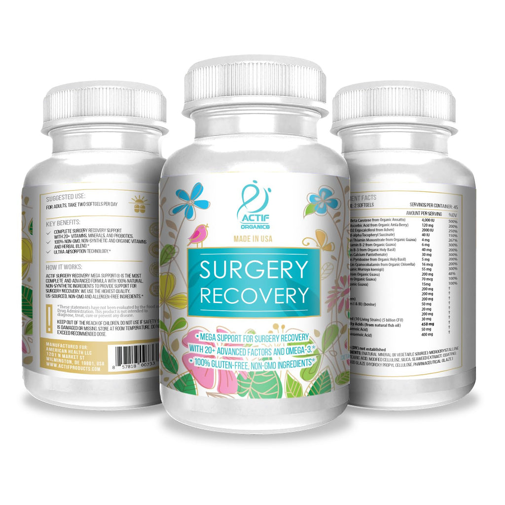 Omega-3 supplement for healing