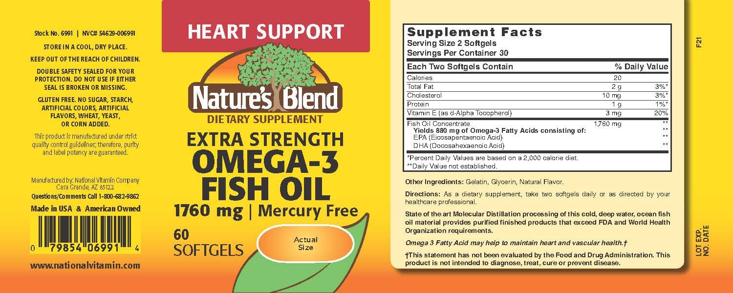 Omega 3 supplement for heart health