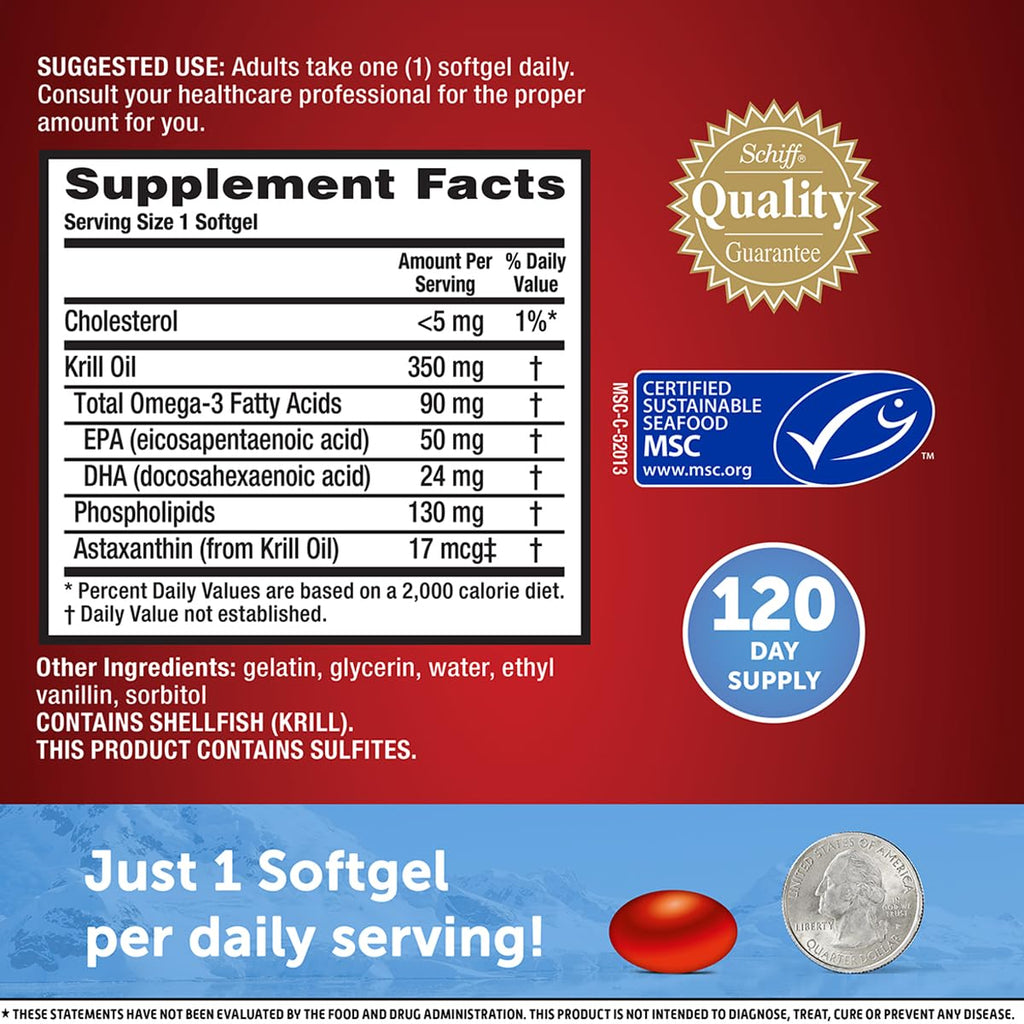 Omega 3 supplement for overall wellness