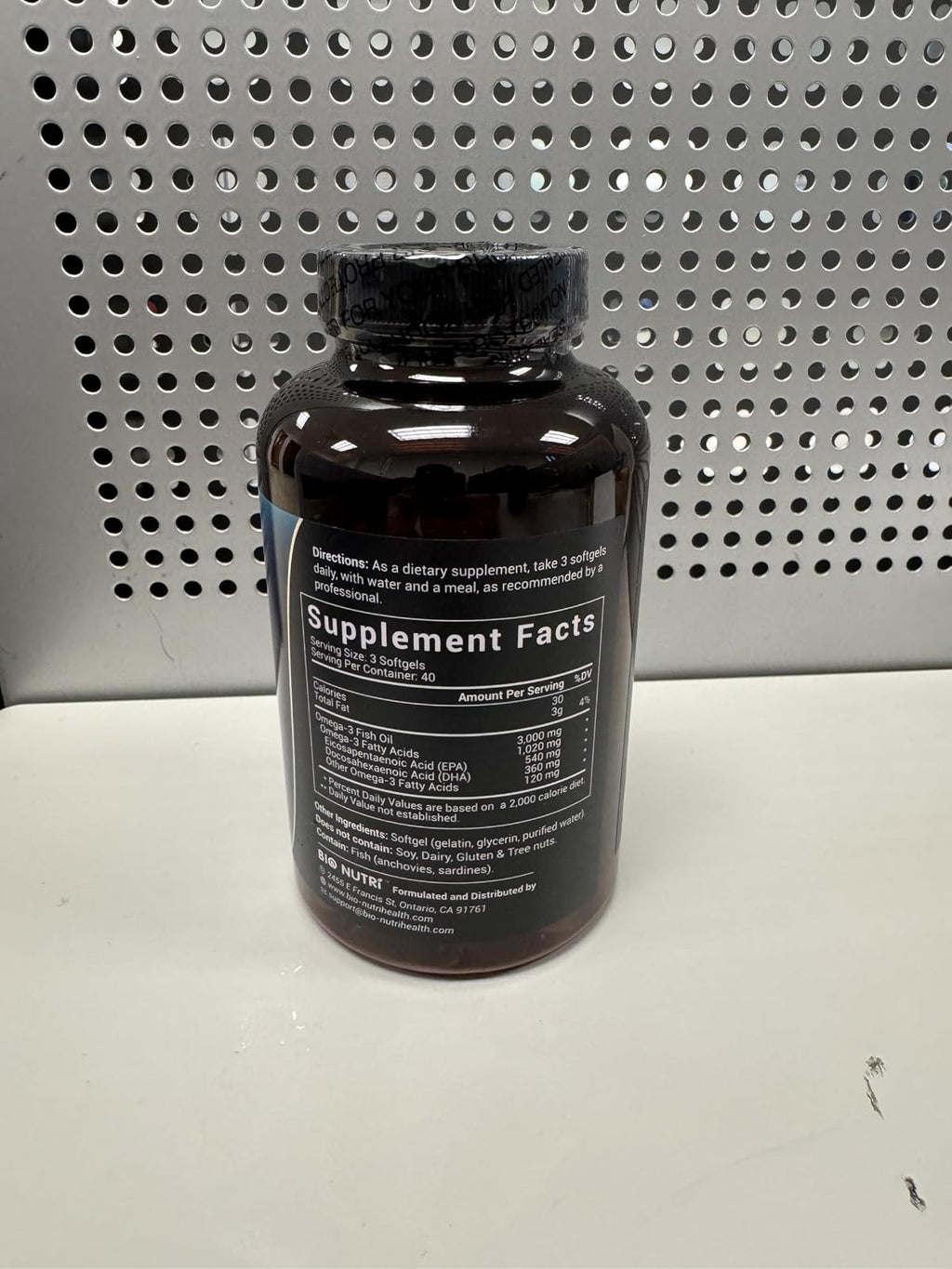 omega 3 supplement for overall wellness