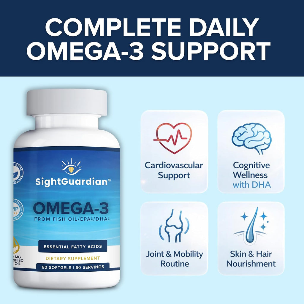 Omega-3 supplements for heart support