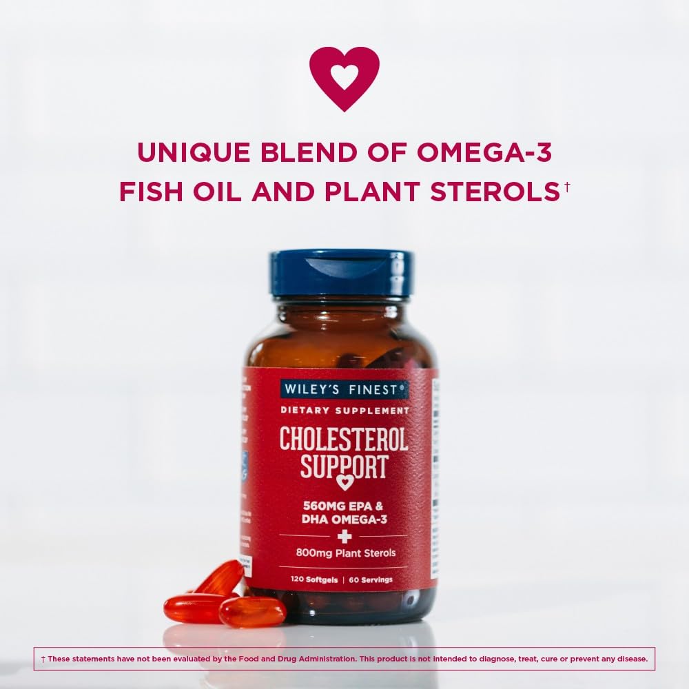 Omega 3 support for heart health