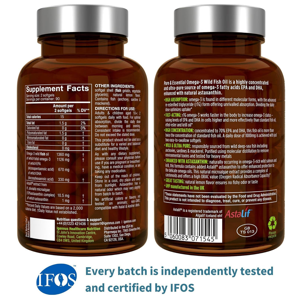 Omega-3 support for heart health