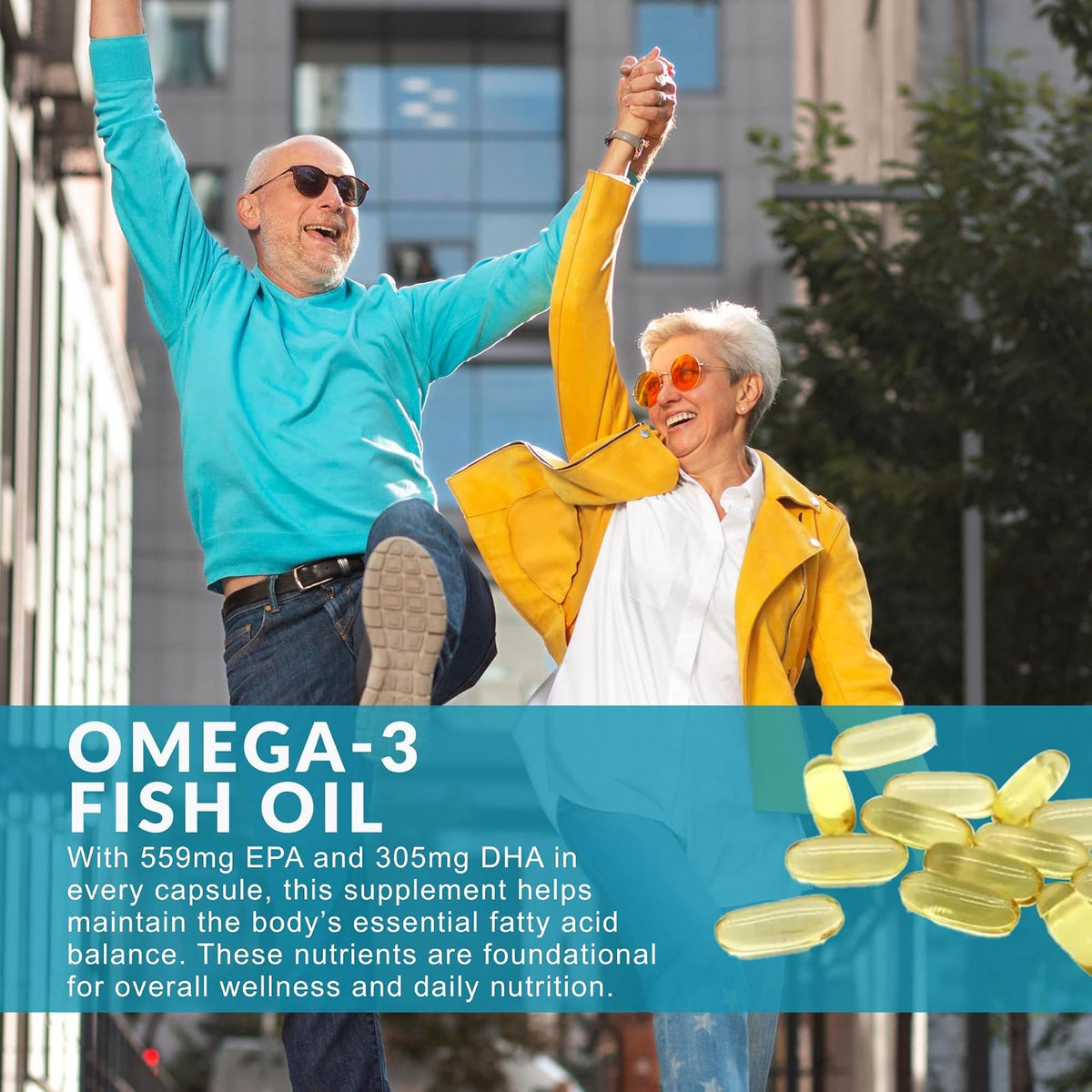 Omega 3 support for joint wellness