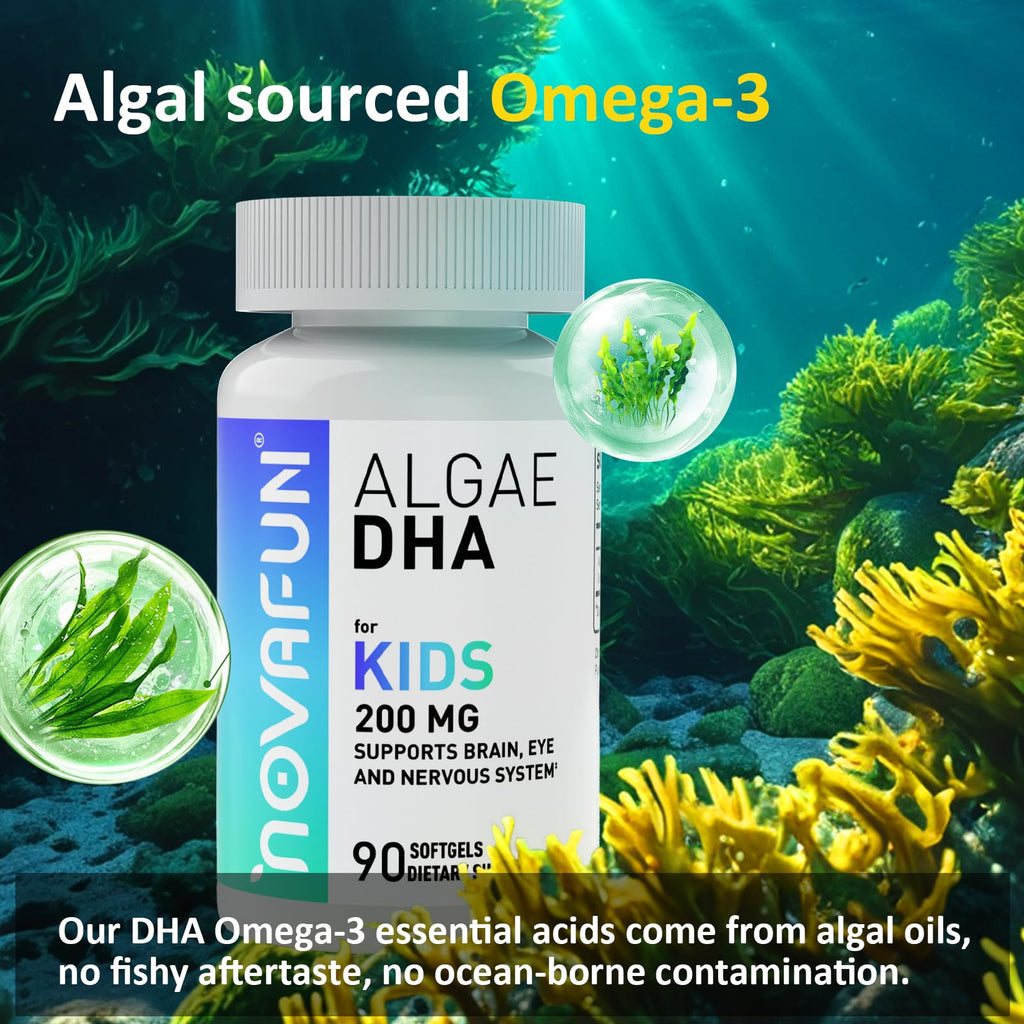 Omega-3 support for kids growth