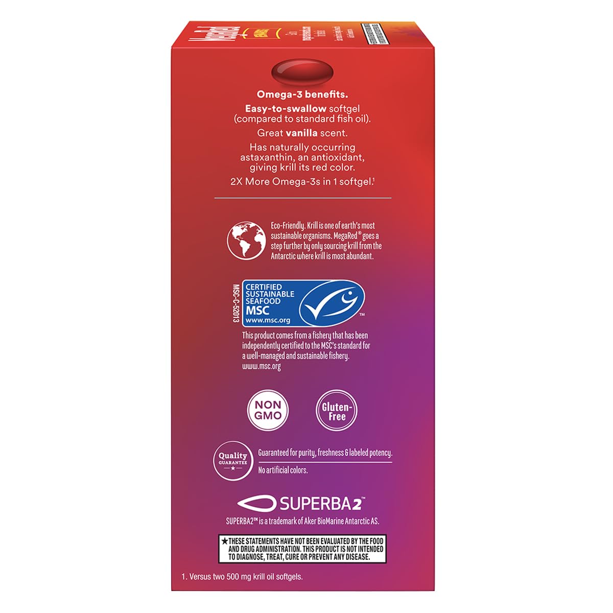 Omega-3 support with krill oil