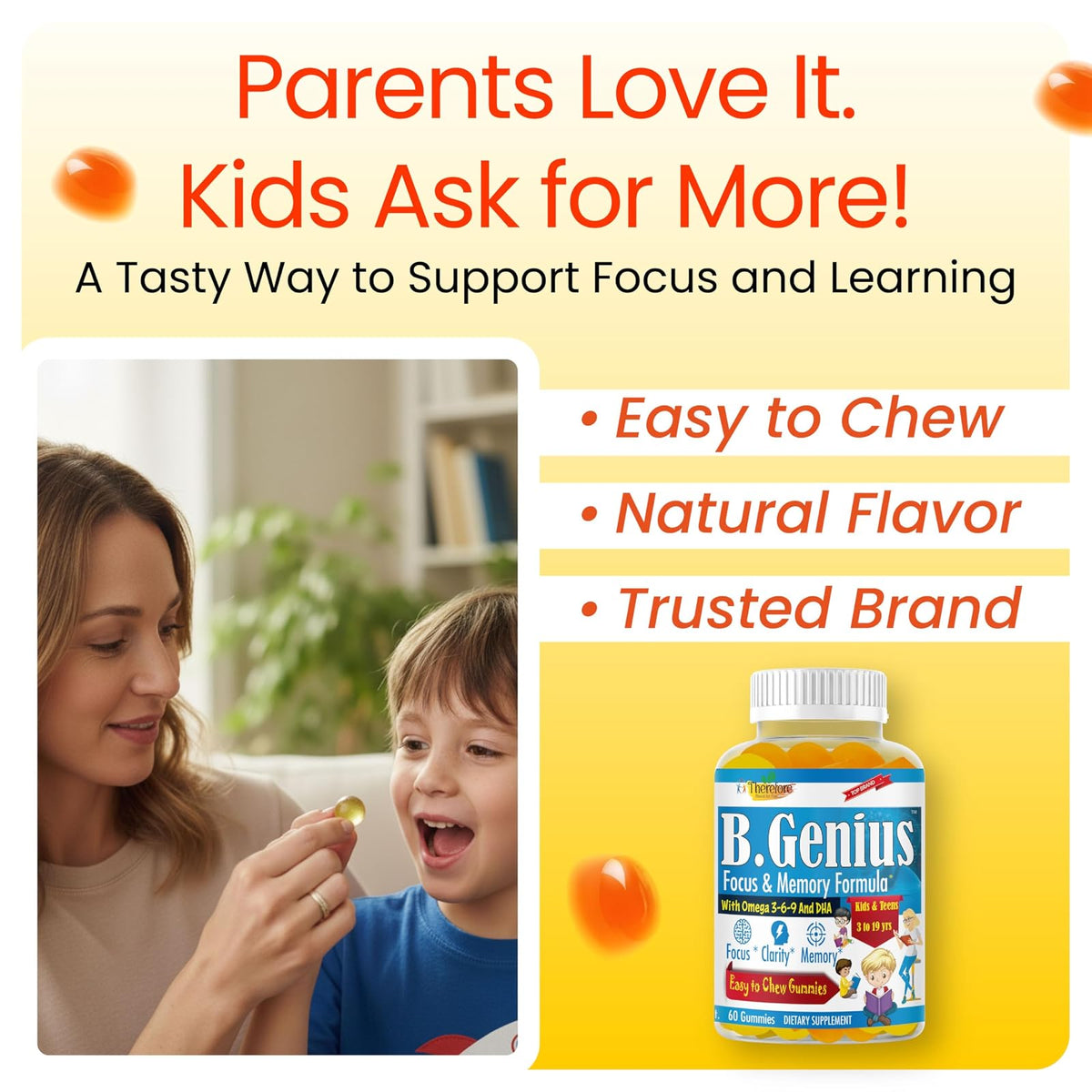 omega 3 vitamins for children's health