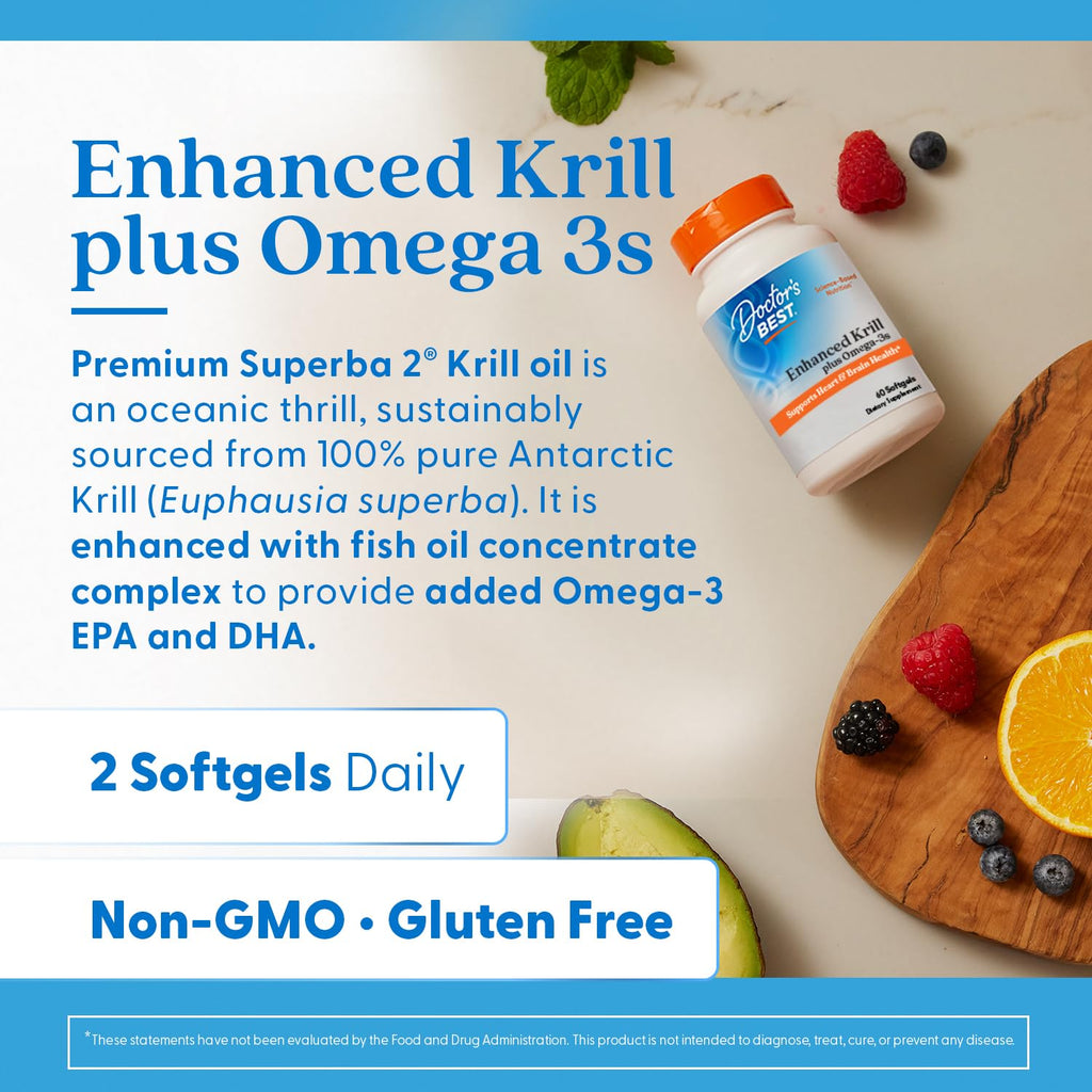 Omega 3s from Doctor's BEST krill