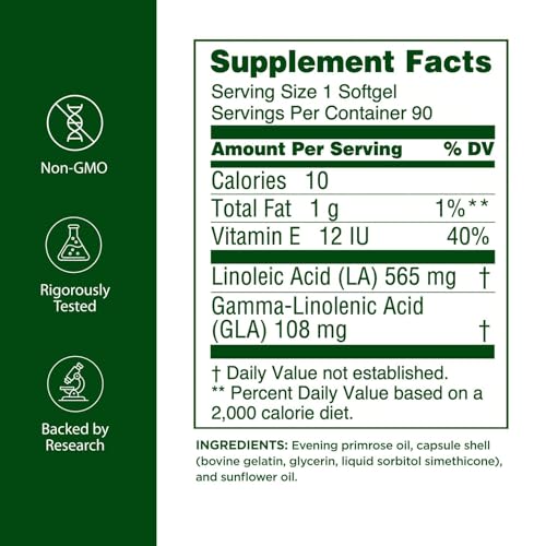 omega-6 GLA evening primrose benefits