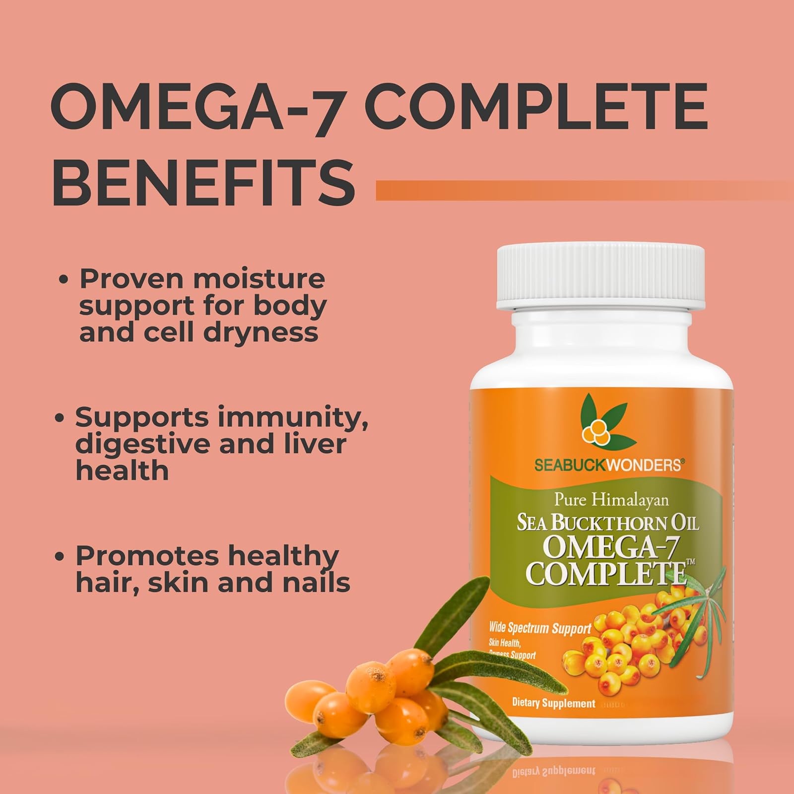Omega-7 Complete for healthy skin