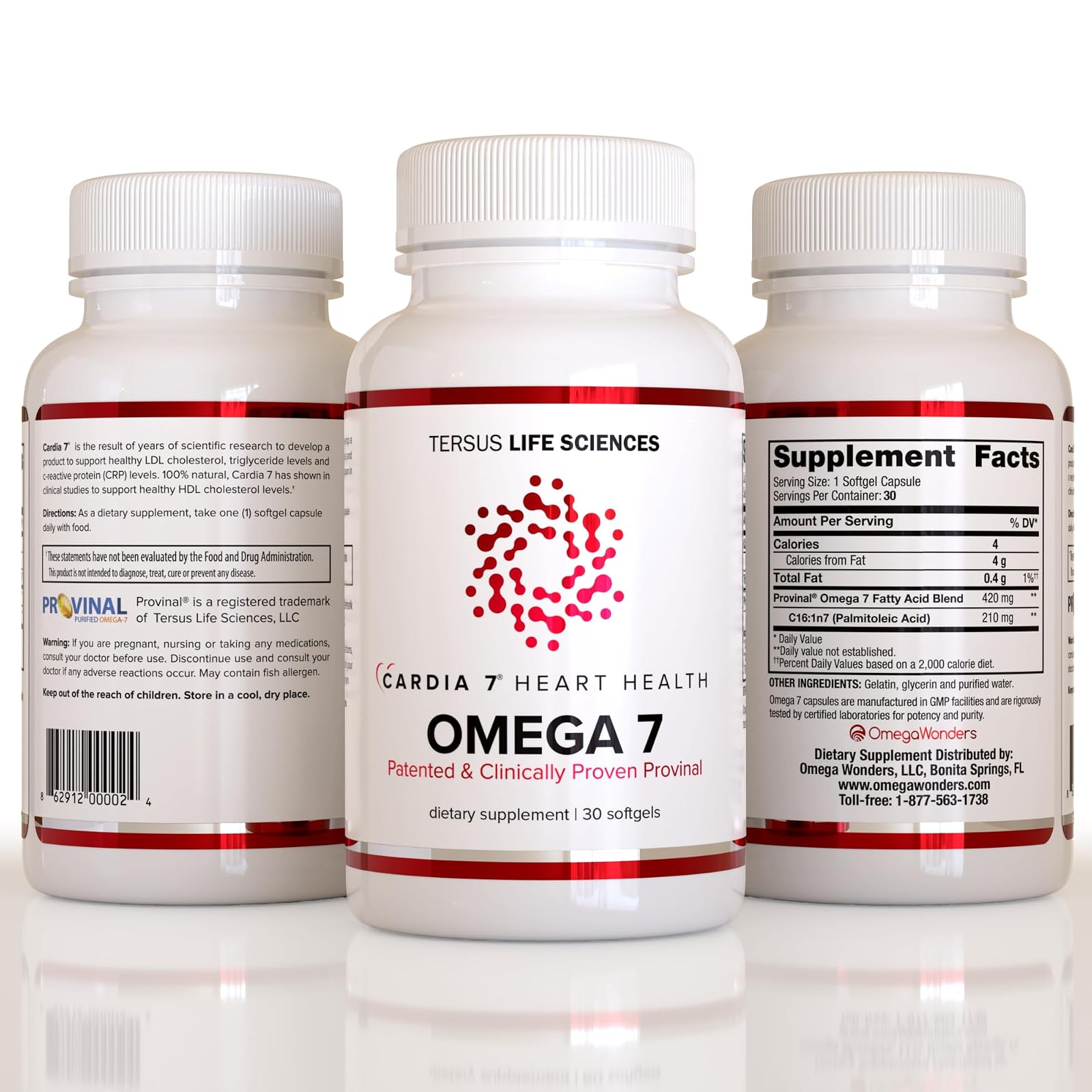 Omega 7 for heart support