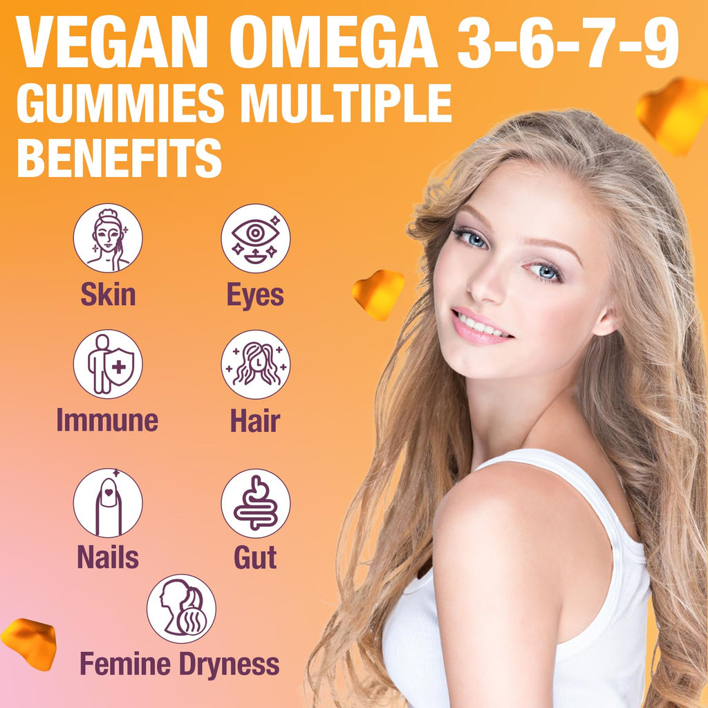 Omega-7 gummies for senior health