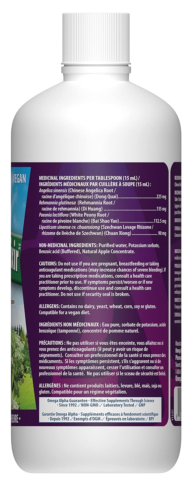 Omega Alpha herbal Dong Quai benefits