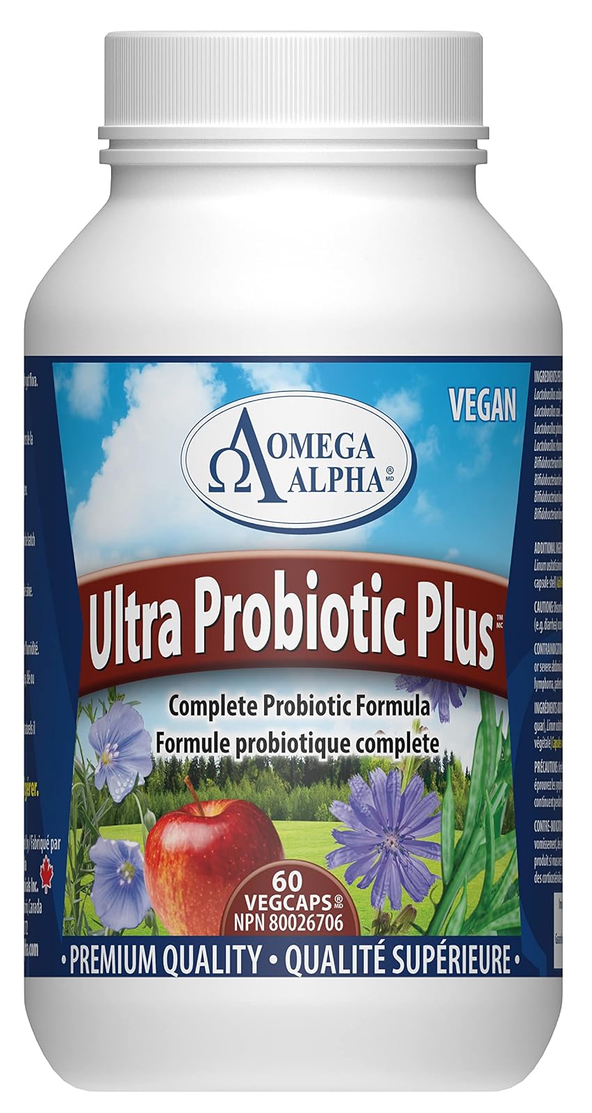Omega Alpha Ultra Probiotic Plus capsules