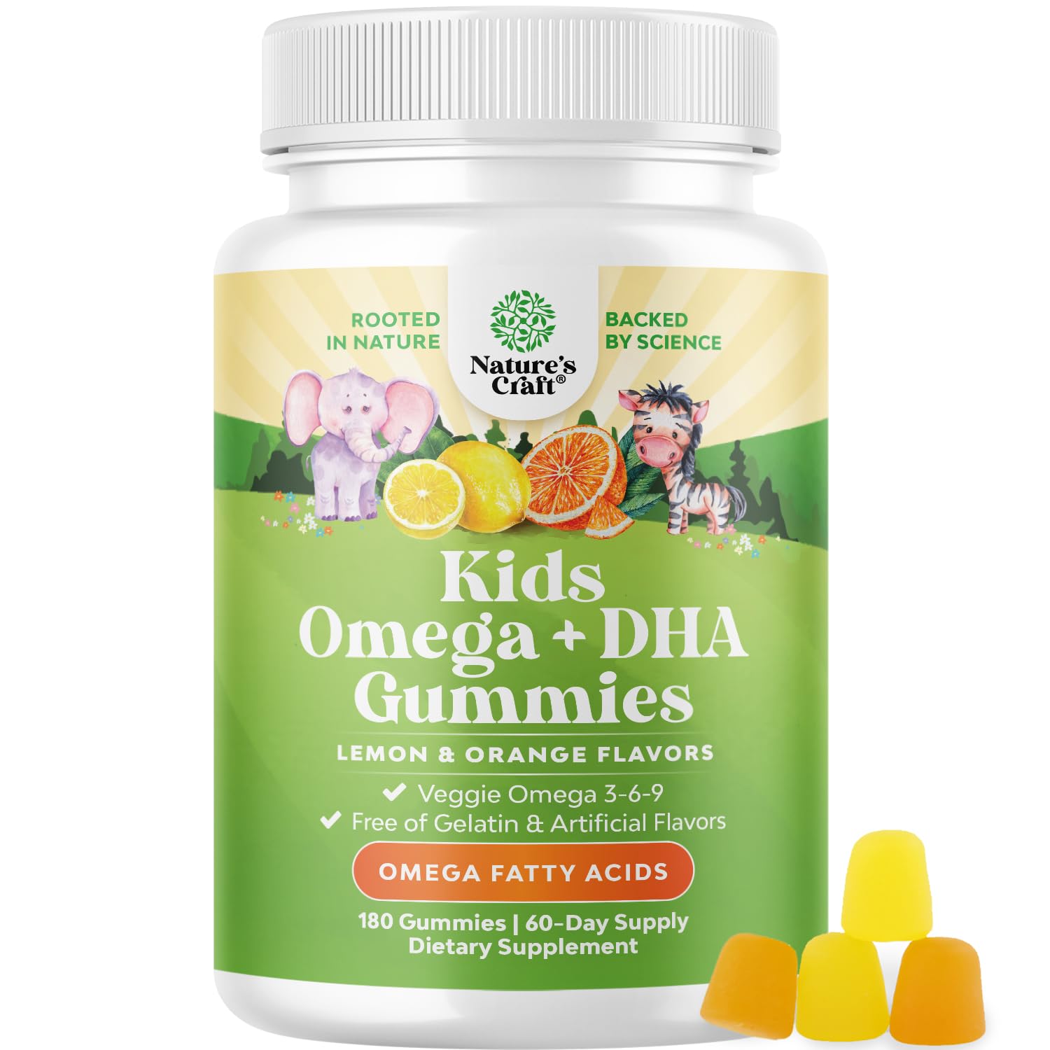 Omega DHA gummies for kids